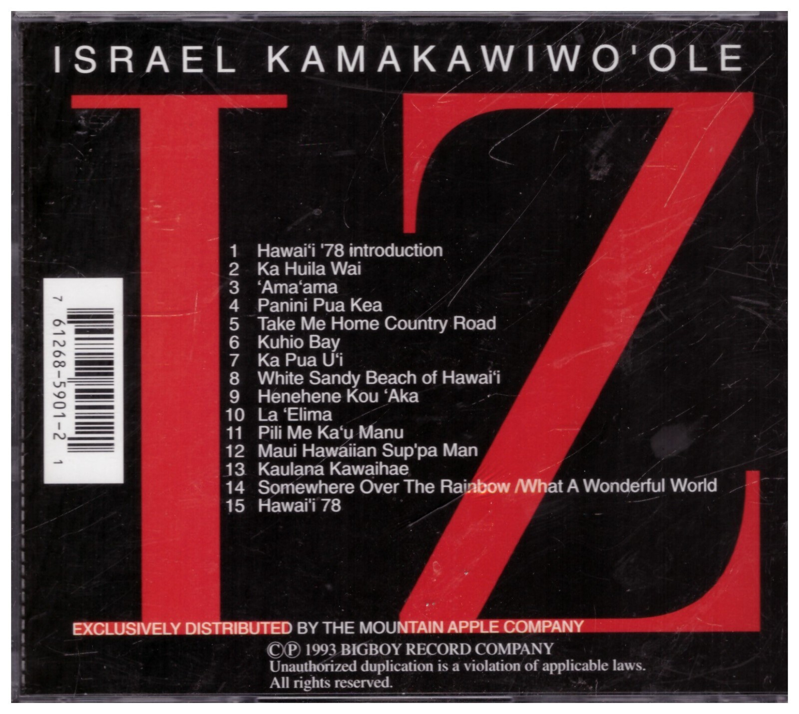 Facing Future by Iz Kamakawiwo'Ole, Israel (CD, 1995) for sale online ...