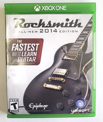 Rocksmith 2014 - Microsoft Xbox One GAME ONLY w/ Insert Learn Guitar ...