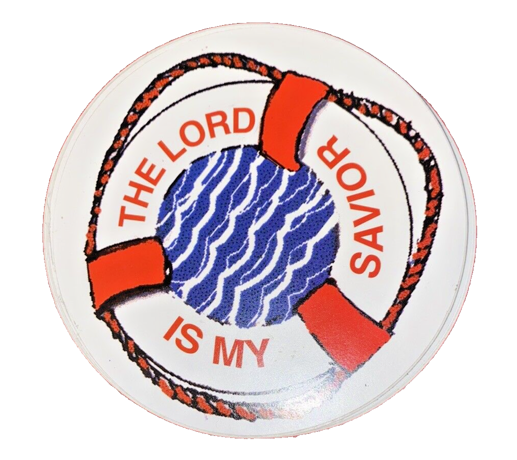 The Lord Is My Savior Sticker Boat Life Saver Ring 4 inches around | eBay
