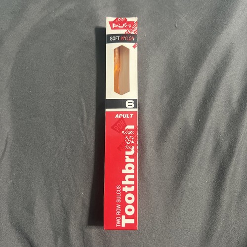 Vintage POH Soft Nylon #6 Two Row Sulcus Toothbrush USA | eBay