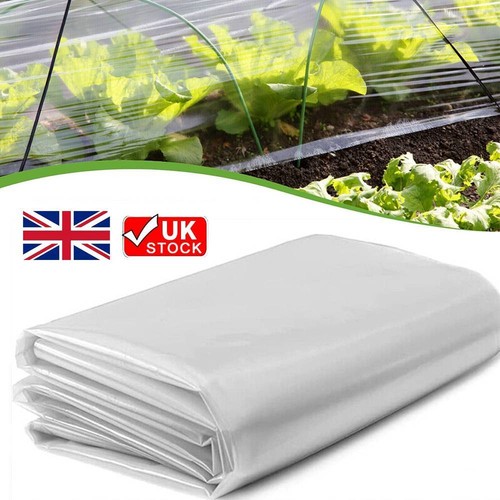 Clear Polythene Sheet Roll Plastic Sheeting Heavy Duty Garden ...