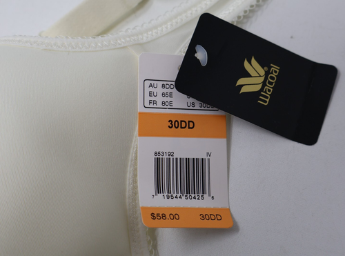 Wacoal Basic Beauty Spacer Underwire T-Shirt Bra 853192 Seamless Cups Cream 30DD | eBay