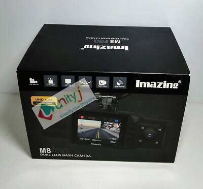 Imazing M8 Pro-Dual Dash Cam Single Front or Front and 1080P Cabin,for ...