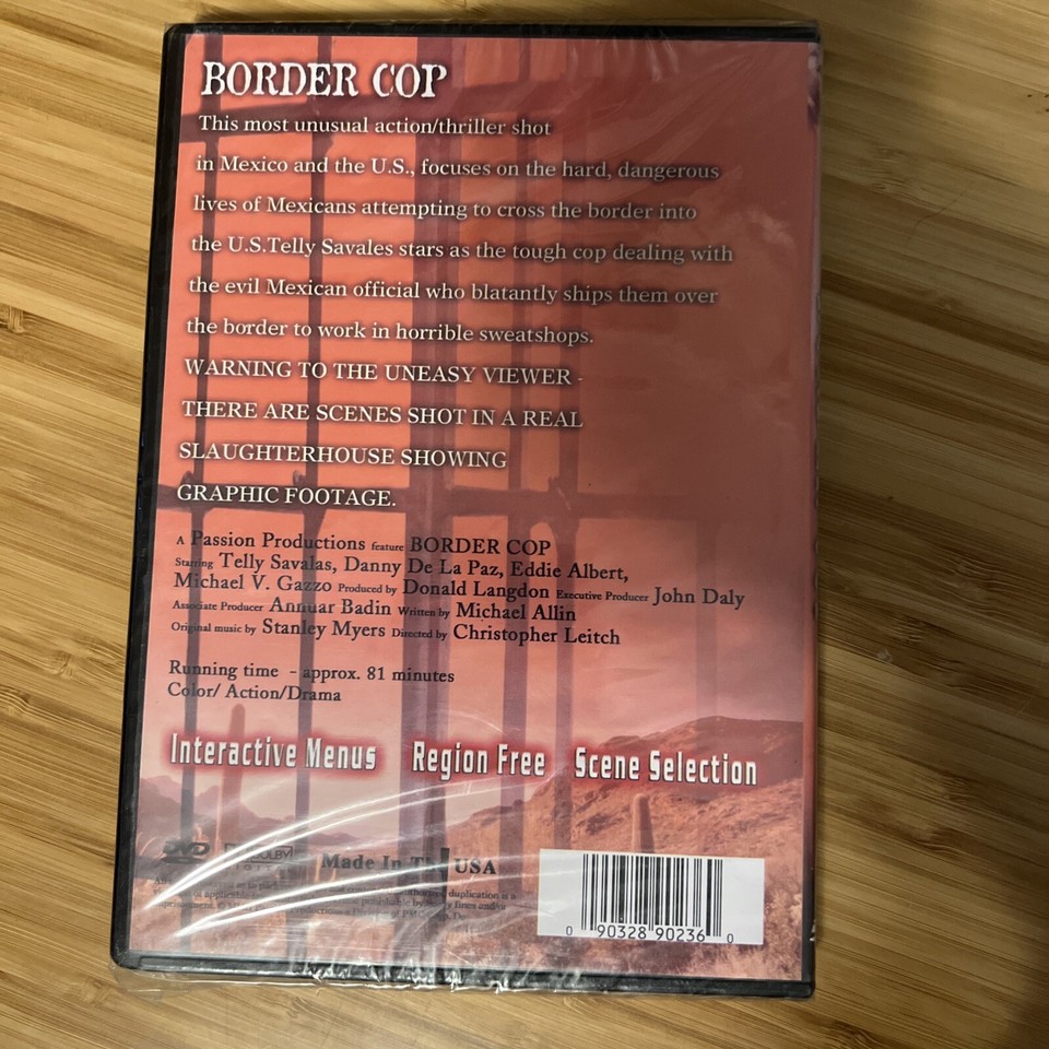Border Cop (DVD) factory sealed Telly Savalas Brand New | eBay