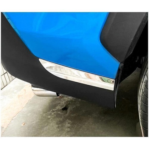 For Toyota RAV4 19-2023 Chrome Rear Bumper Lip Spoiler Protector Sill ...
