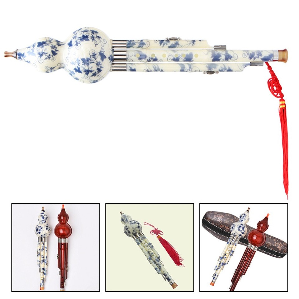 Hulusi Beginners Playing Musical Instruments Toddler Elegant Cucurbit ...