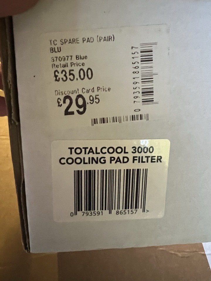 Totalcool 3000 Evaporative Cooler Filters | eBay UK