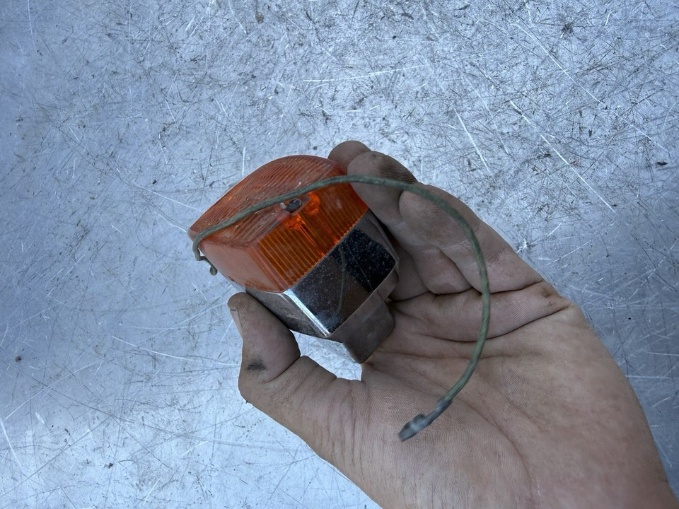 Suzuki GT125 GT 125 Indicator Lens Cover Plastic Mount Blinker Oem ...