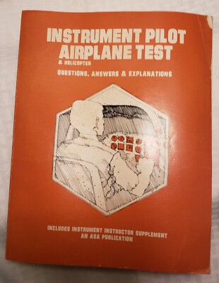 Instrument Pilot Airplane Test / 1979 / Softcover | eBay