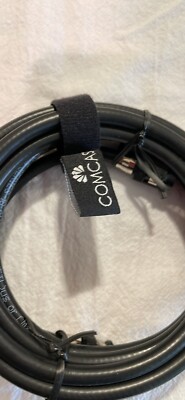 2 Comcast Coaxial Coax 10' Cable Cord - Brand New Unused | eBay