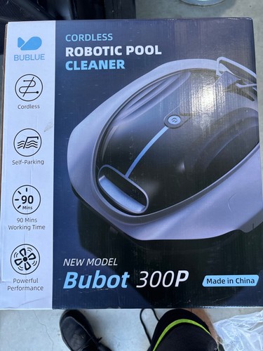 Bubot 300P Cordless Pool Cleaner Robot - Pool Vacuum with Superior ...