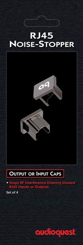 AudioQuest RJ45 Noise-Stopper Caps - Set of 4 - New-Open Box ...