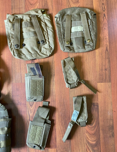 Coyote FLC Kit with Pouches IFAK - 40MM - DOUBLE MAG - G-175 | eBay