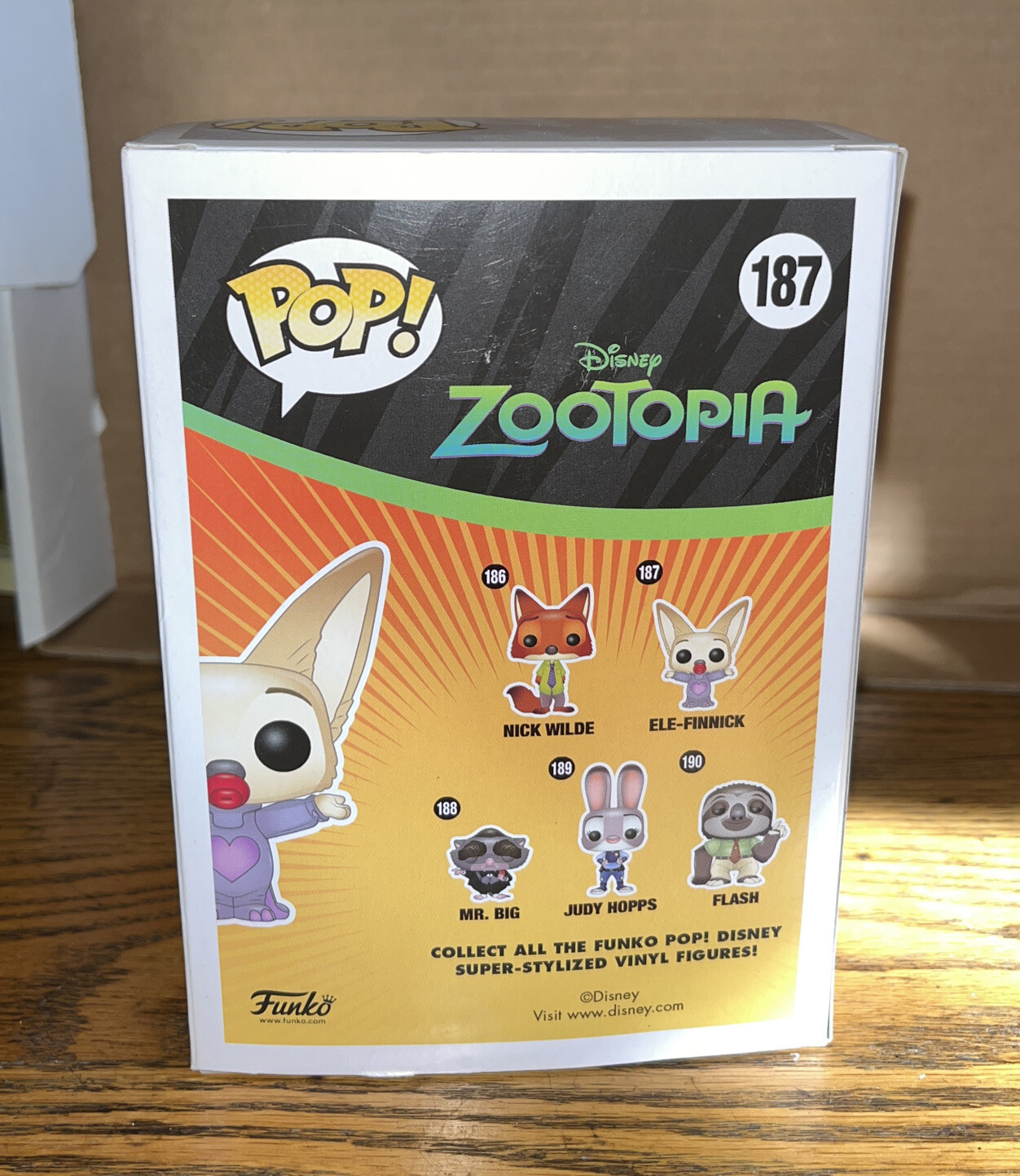 Funko Pop Disney Zootopia Ele-finnick Vinyl Action Figure Collectible ...