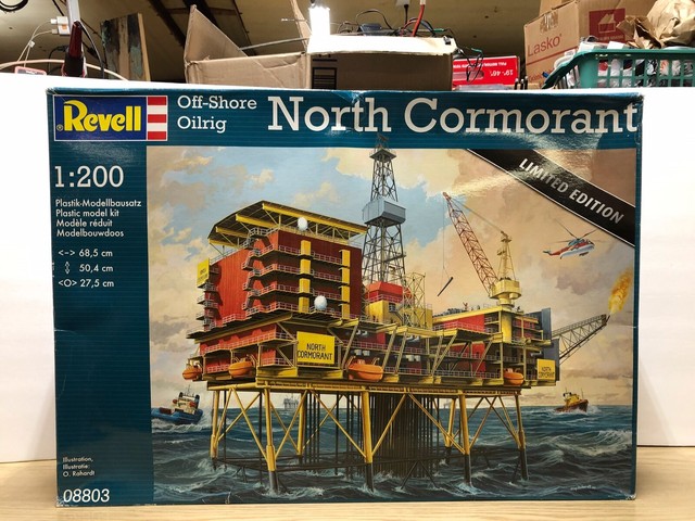 Revell Oil Rig North Cormorant 1 200 Scale 08803 for sale online | eBay