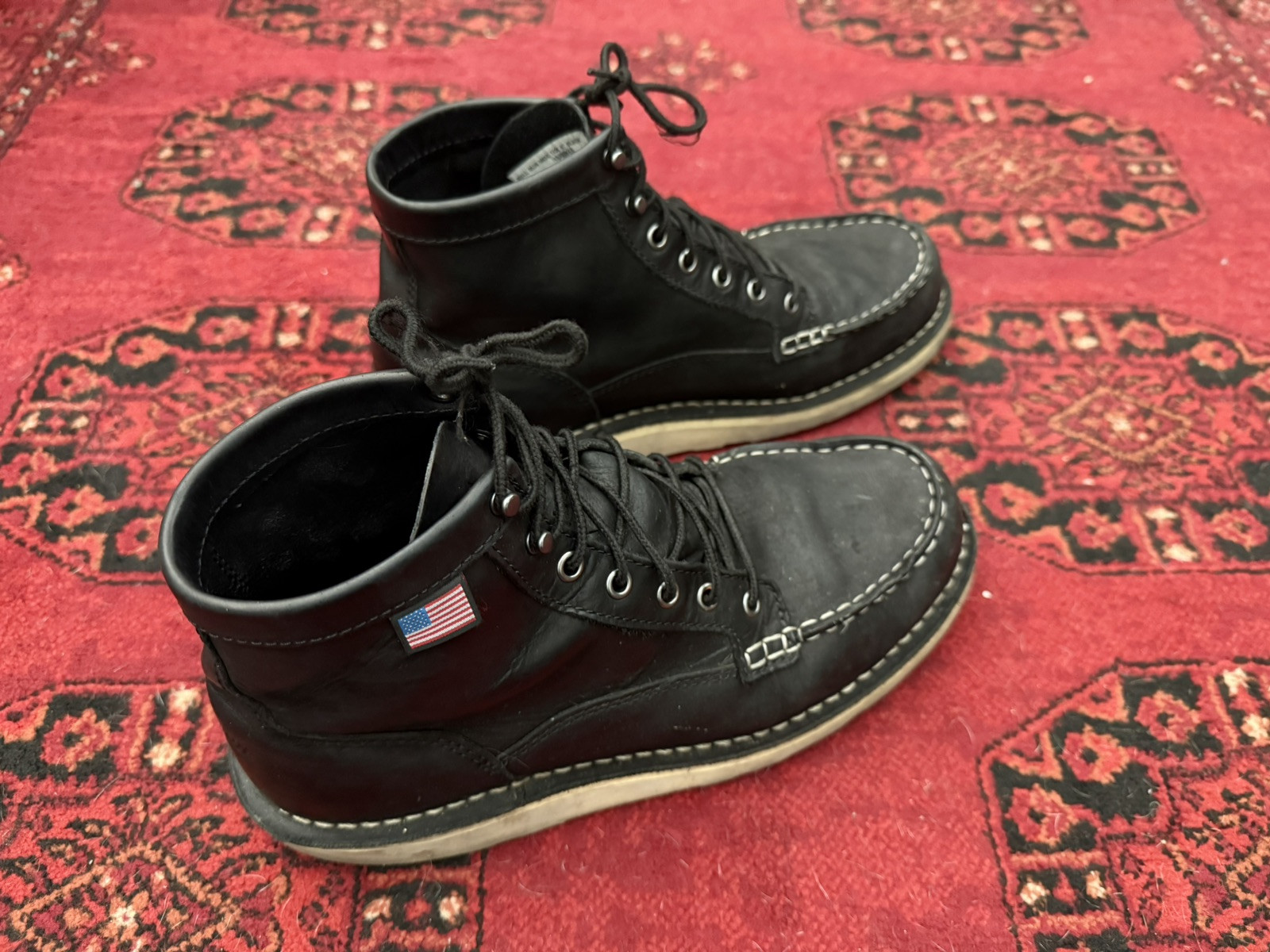 Danner Bull Run Moc Toe Black 10 - Gem