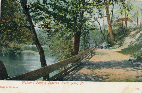 HIGHLAND PARK & CODORUS CREEK, YORK, PA. PENNSYLVANIA. DIRT ROAD. | eBay