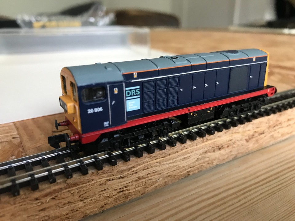Graham Farish n gauge Class 20 Diesel Loco 20906. DRS Livery. Cat no ...