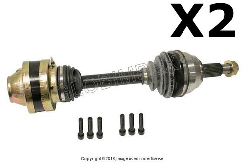 PORSCHE CAYENNE (2003-2010) Axle Shaft Assembly FRONT LEFT AND RIGHT (2 ...