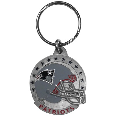 New England Patriots 3-D Helmet Metal Key Chain NFL Football (Round) | eBay