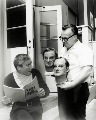 Jonathan Harris John Chambers w/ Lost in Space Dr. Smith heads movie ...