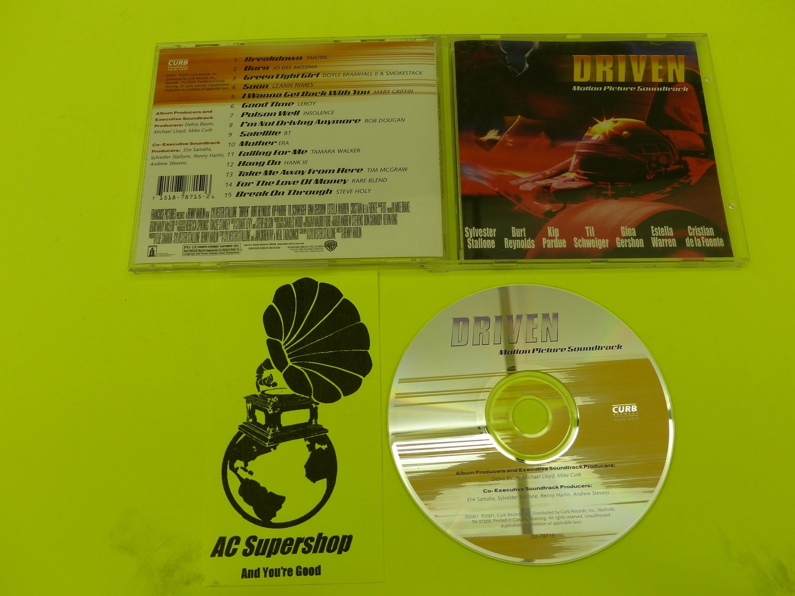 Driven soundtrack - CD Compact Disc | eBay