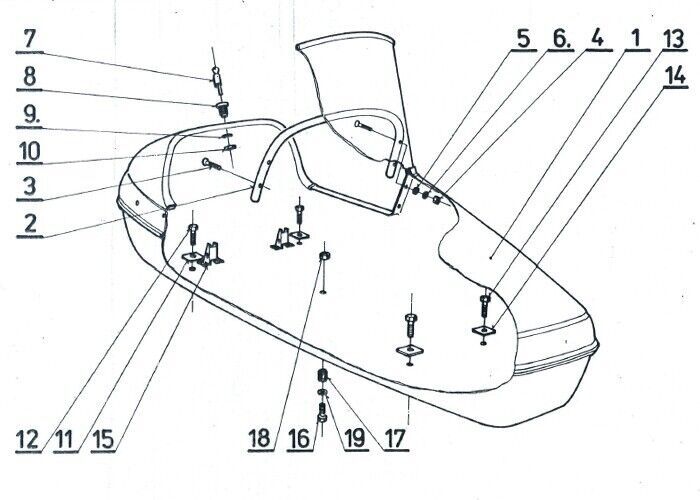 Lock sidecar / Schloss Seitenwagen Velorex 562 700 JAWA | eBay