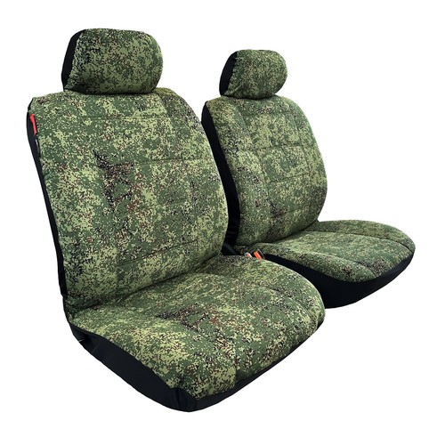 For Ford Explorer 2005-on Car SUV Front Seat Covers Green Camo Cotton ...