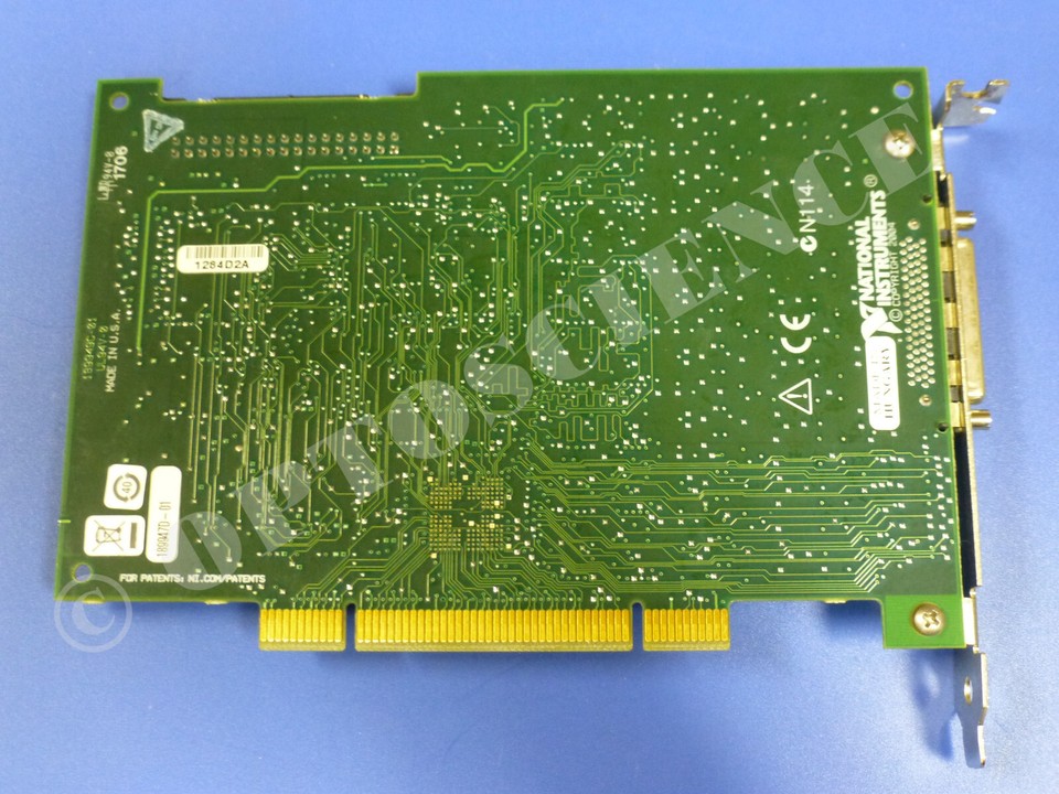 National Instruments PCI-6143 NI DAQ Card, 8 Channel 16bit Simultaneous ...