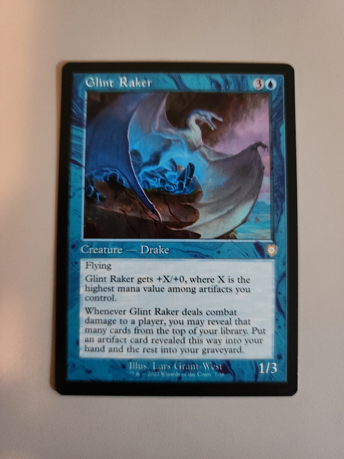 MTG Glint Raker The Brothers' War Commander 07/36 Regular Rare | eBay