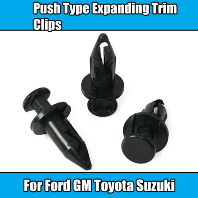 20x Clips For Ford GM Toyota Suzuki Push Type Expanding Trim Clips ...