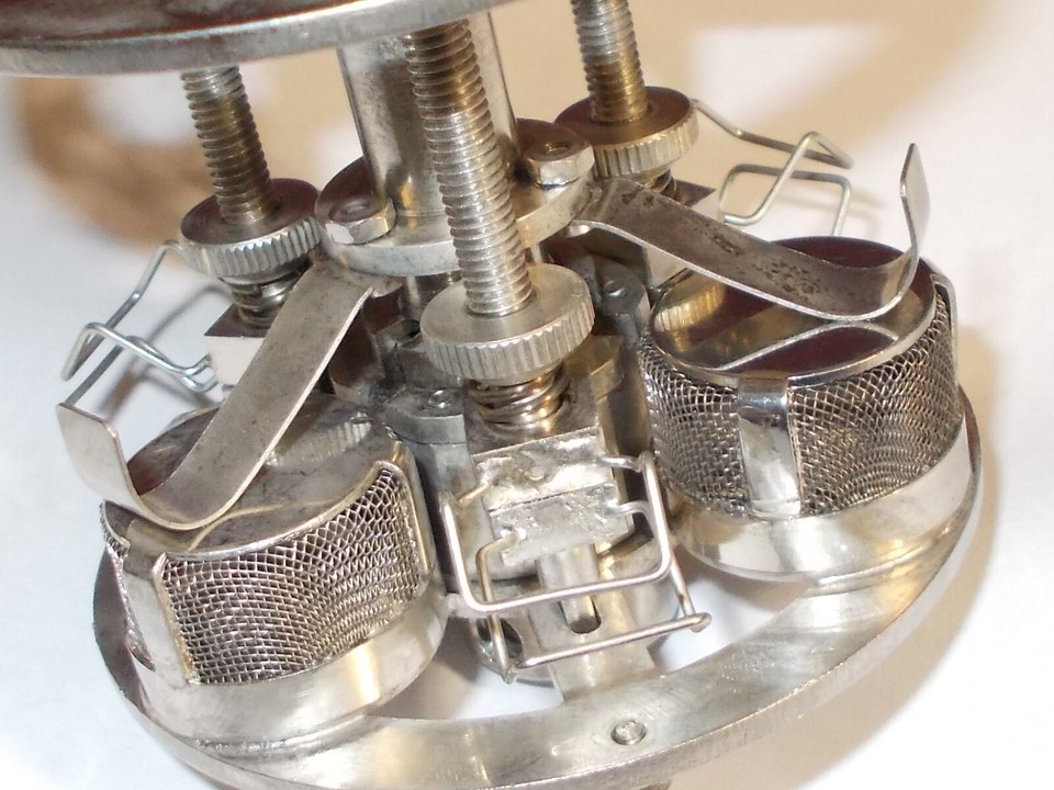 WATCHMAKER WATCH CLEANING MACHINE SWISS ELMA VIBRATION BASKET TOOL PART ...