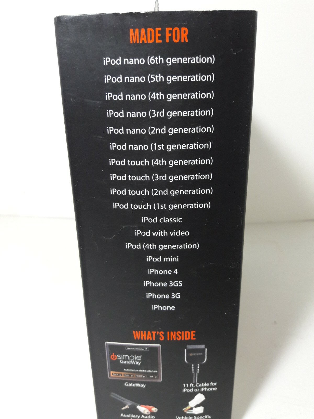 NEW Factory Radio iPod/iPhone and AUX Audio Interface iSimple GateWay ISFD571 | eBay