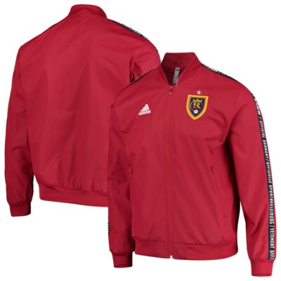 Adidas MLS Real Salt Lake Anthem Jacket Red DP5032 | eBay
