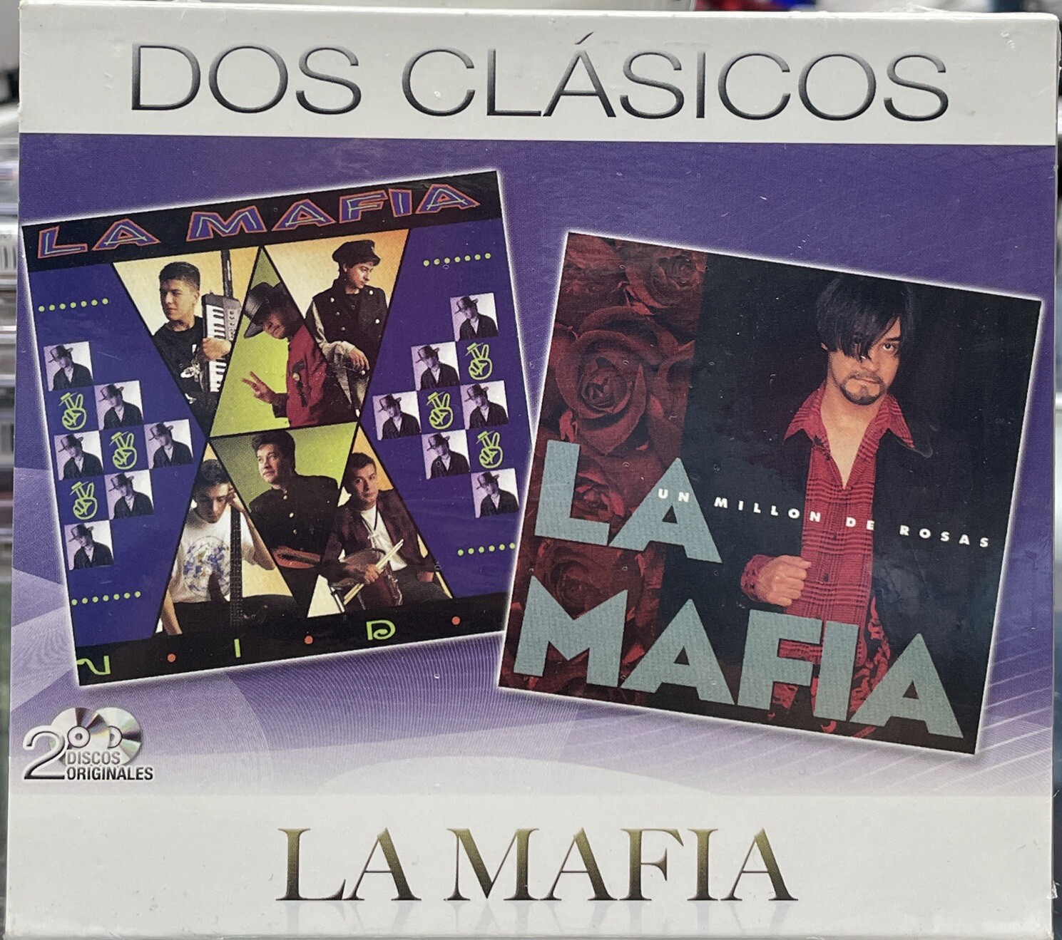 Dos Clásicos by La Mafia (CD, Nov-2009, 2 Discs, Sony Music ...