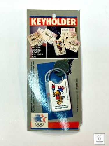 1984 Sam The Eagle Olympic Collector Keychain / Torch / 80s / Vintage ...