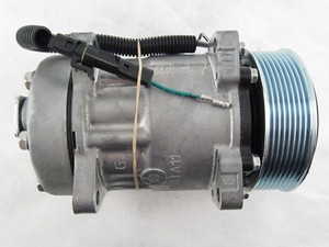 NEW OEM SANDEN FLEX AC COMPRESSOR U 4864 with PV8 12volt Clutch | eBay