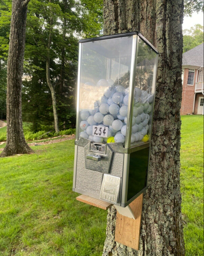 $1.00 Vend Golf Ball Vending Machine For Home Man Cave Golf Store Golf ...