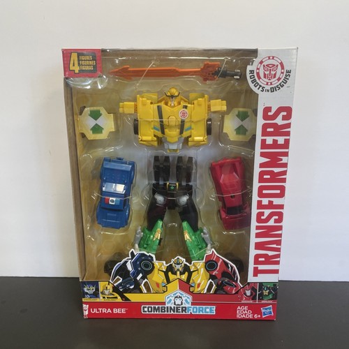 Transformers RID Combiner Force ULTRA BEE Bumblebee Figures SEALED | eBay