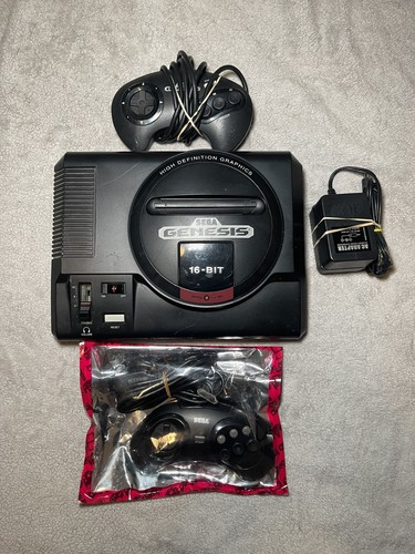 SEGA Genesis Model 1 Console Bundle (MK-1601) Video Games UNTESTED READ ...