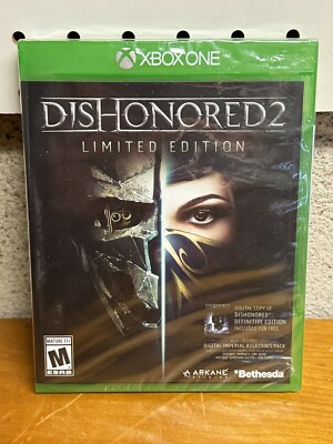 Dishonored 2: Limited Edition (Microsoft Xbox One, 2016) Brand New ...