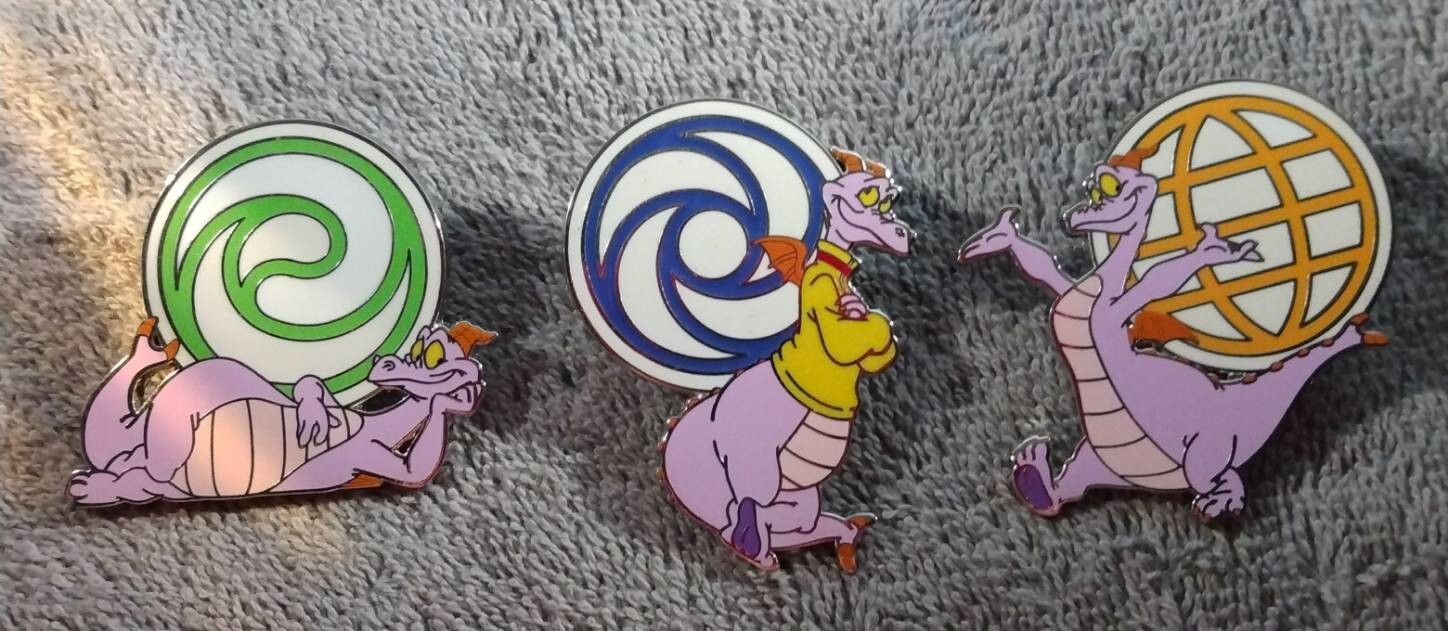 2022 Disney EPCOT 40th Anniversary Figment Symbols Mystery Play Pin ...
