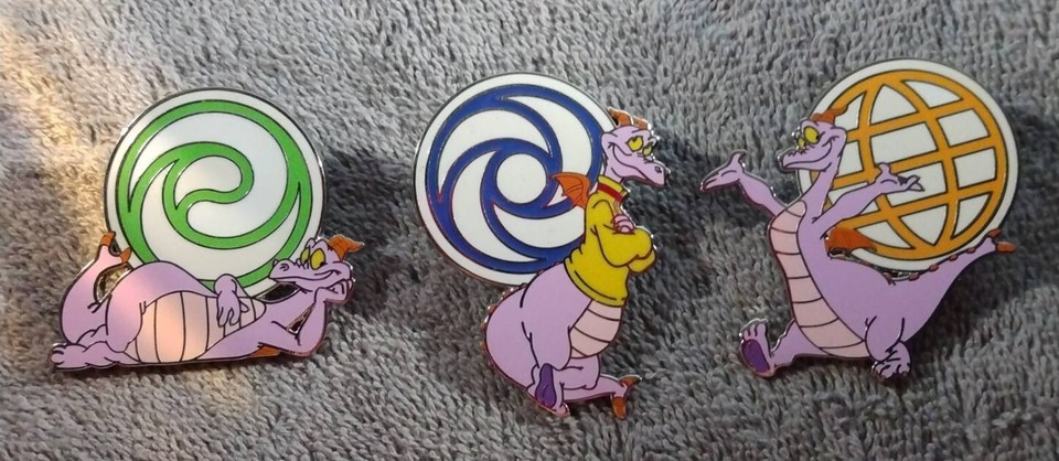 2022 Disney EPCOT 40th Anniversary Figment Symbols Mystery Play Pin ...
