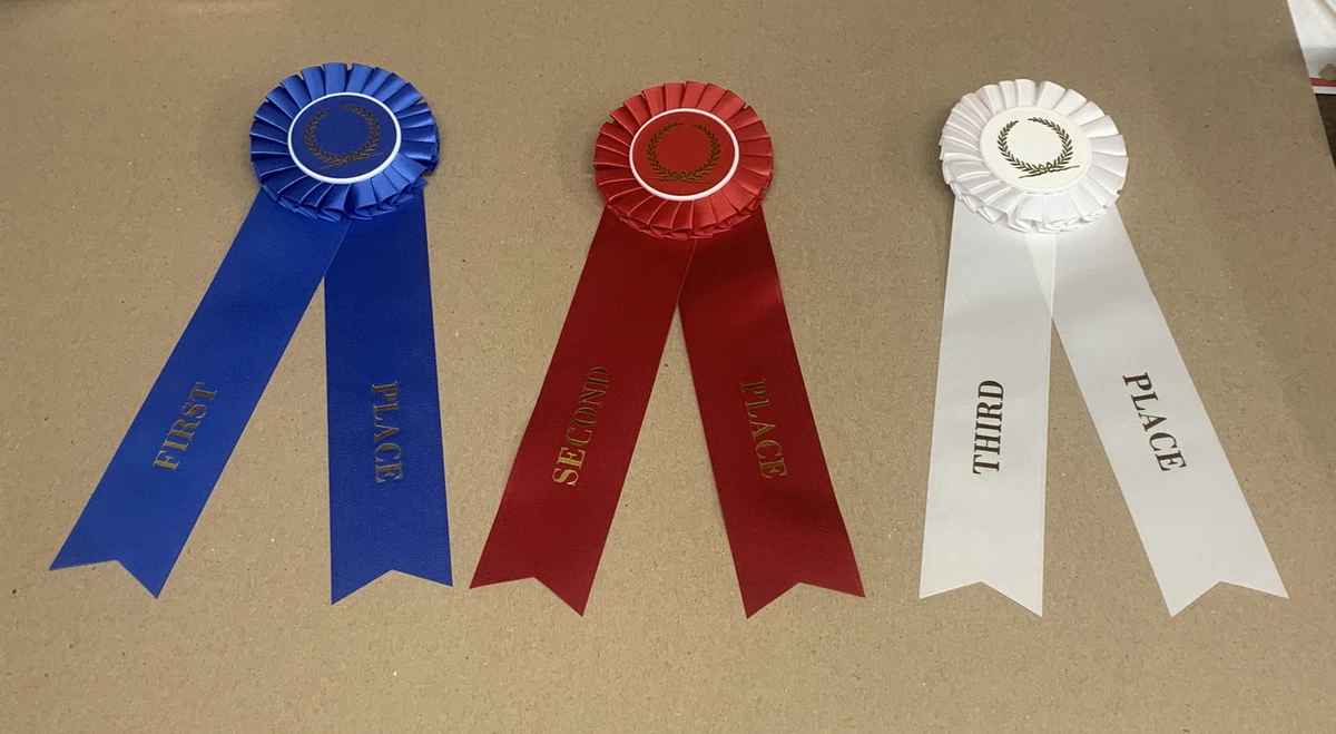 Red First Place Ribbon