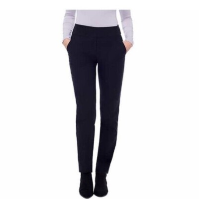 NWT S.c. & Co. Women's Tummy Control Pull On Stretch Pant Black Size S ...