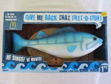 Frankie The Fish Singing Wall Mountable McDonalds Filet-o-fish 2009 for ...