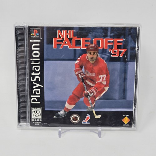 NHL Faceoff Face Off 97 (PlayStation 1 PS1) Black Label CIB COMPLETE ...