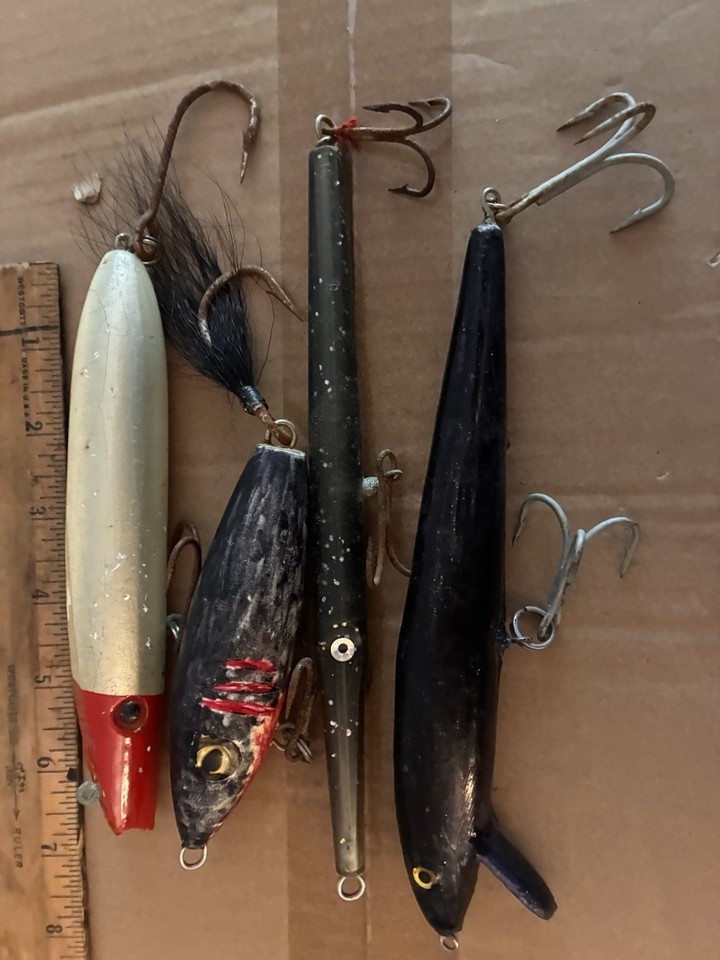 Lot 4 MIXED Surf Fishing Lures Striped Bass Bluefish Weakfish Lure | eBay