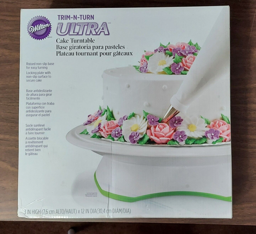 Wilton Trim And Turn Ultra Cake Turntable, Locks In 1 Position Or Turns ...