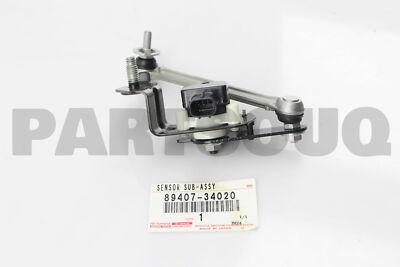 8940734020 Genuine Toyota SENSOR SUB-ASSY, HEIGHT CONTROL, REAR RH ...